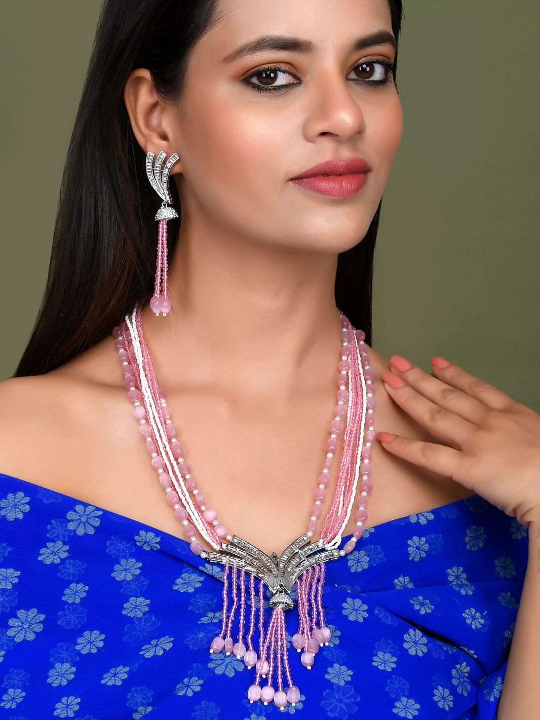 American Diamond Jewellery Set - Buy AD Jewellery Set Online in India ...