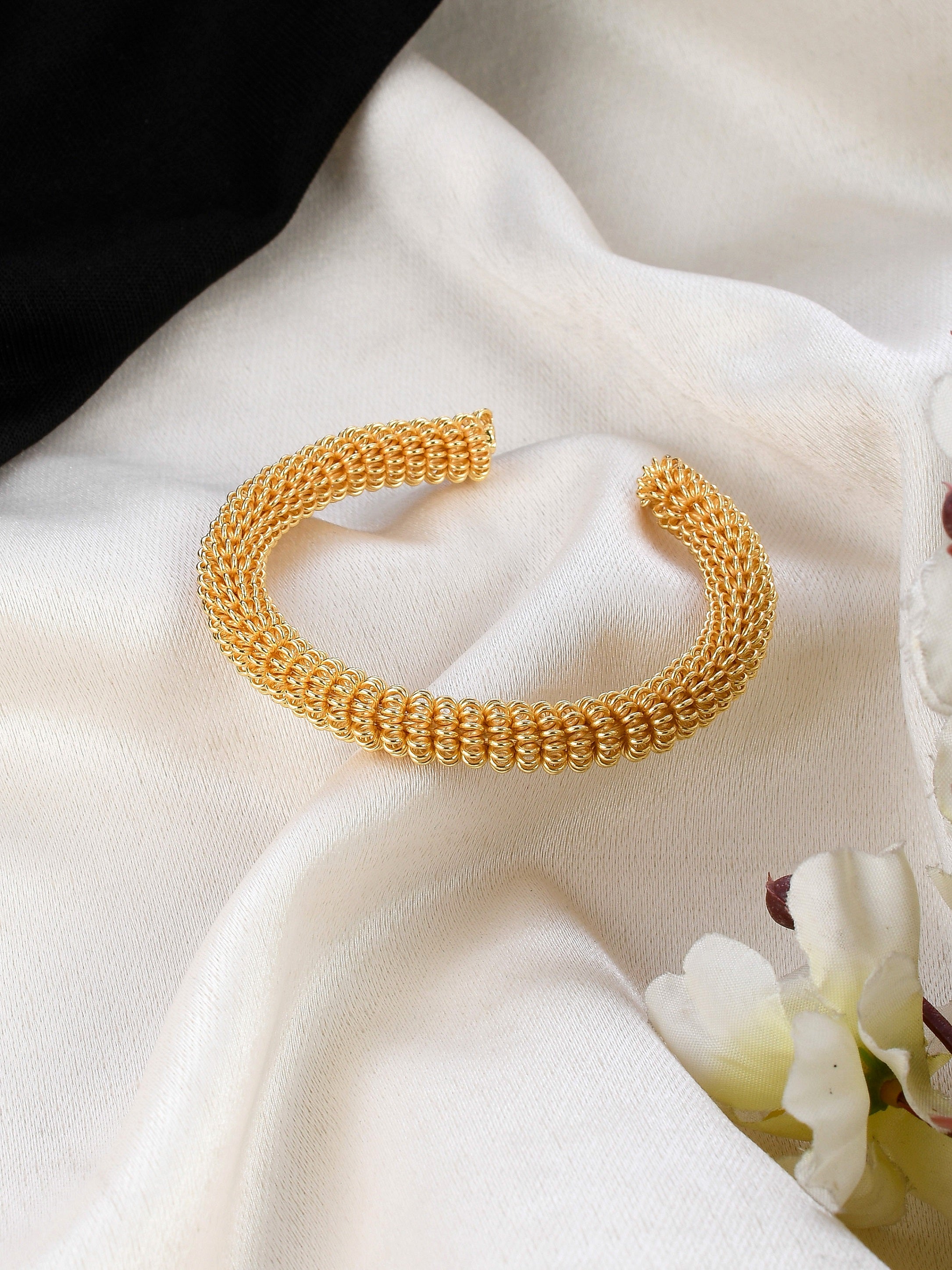 Buy Hyperion Spring Gold Plated Bracelets for Women Online at ...