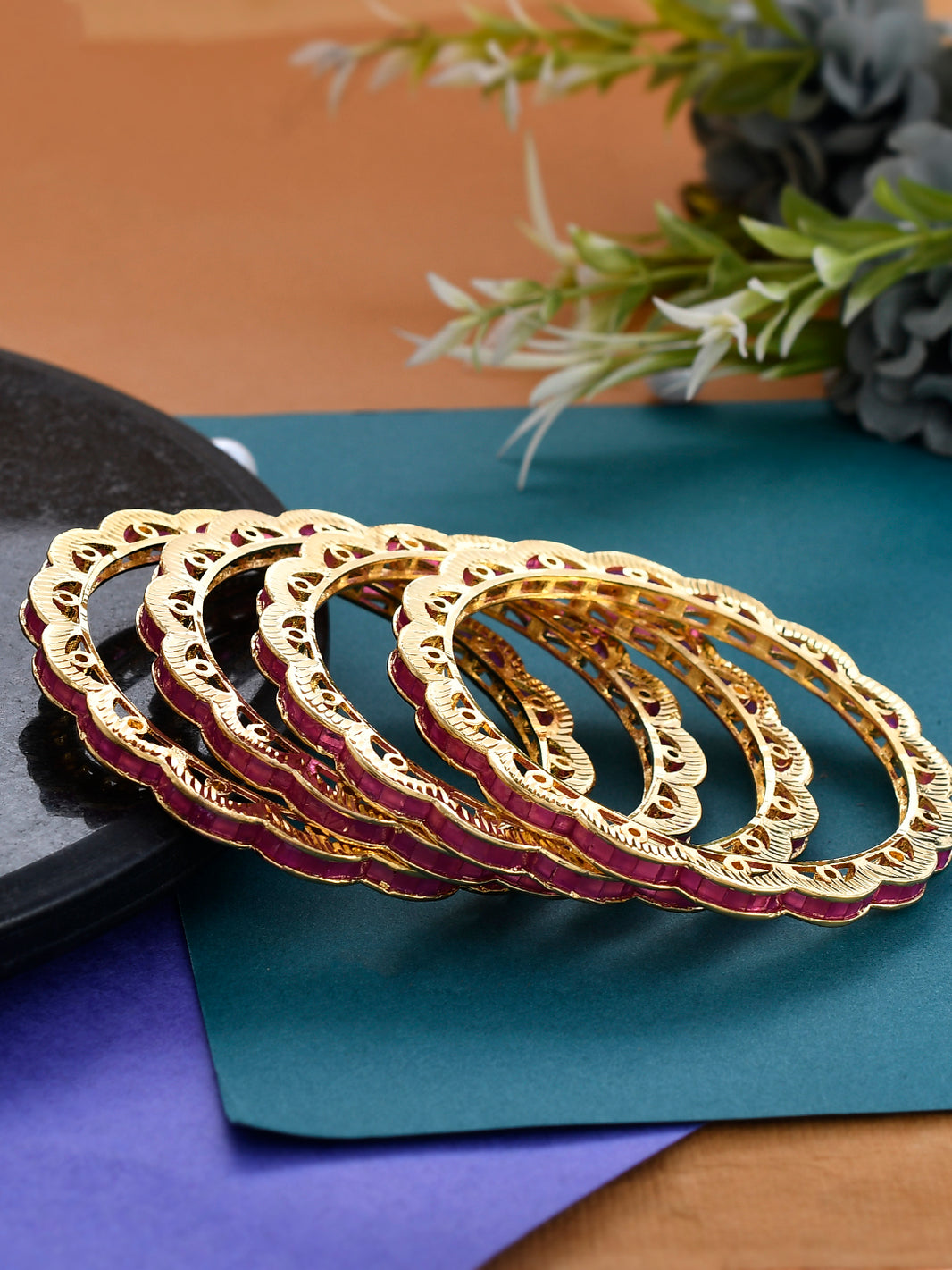 Buy Fancy Bangles Online at Best Price In India – Silvermerc Designs