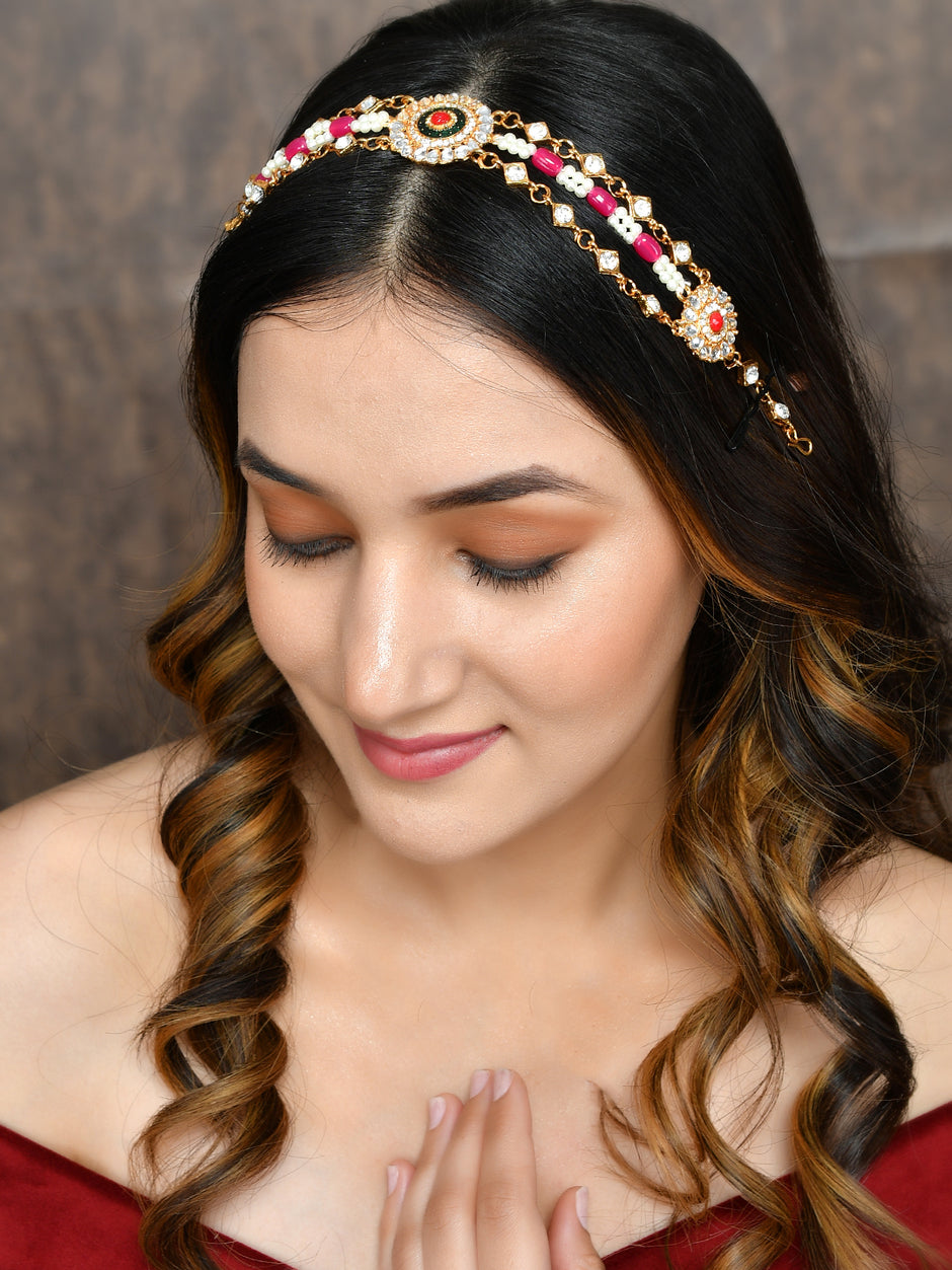 Mathapatti - Buy Latest Bridal Matha Patti online in India Starting ...