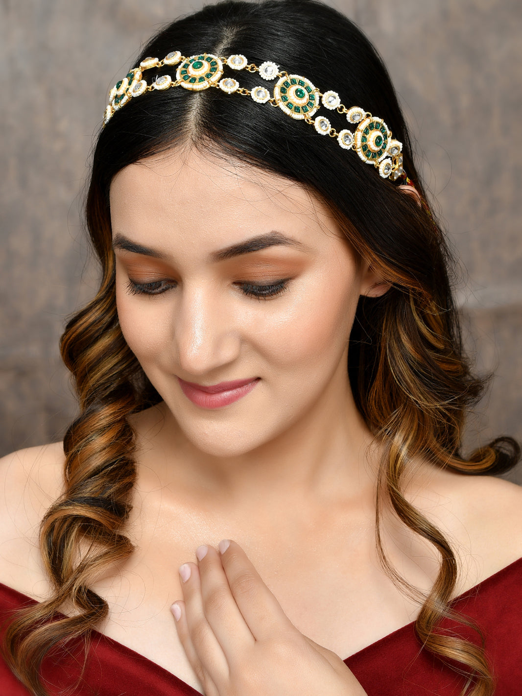 Mathapatti - Buy Latest Bridal Matha Patti online in India Starting ...