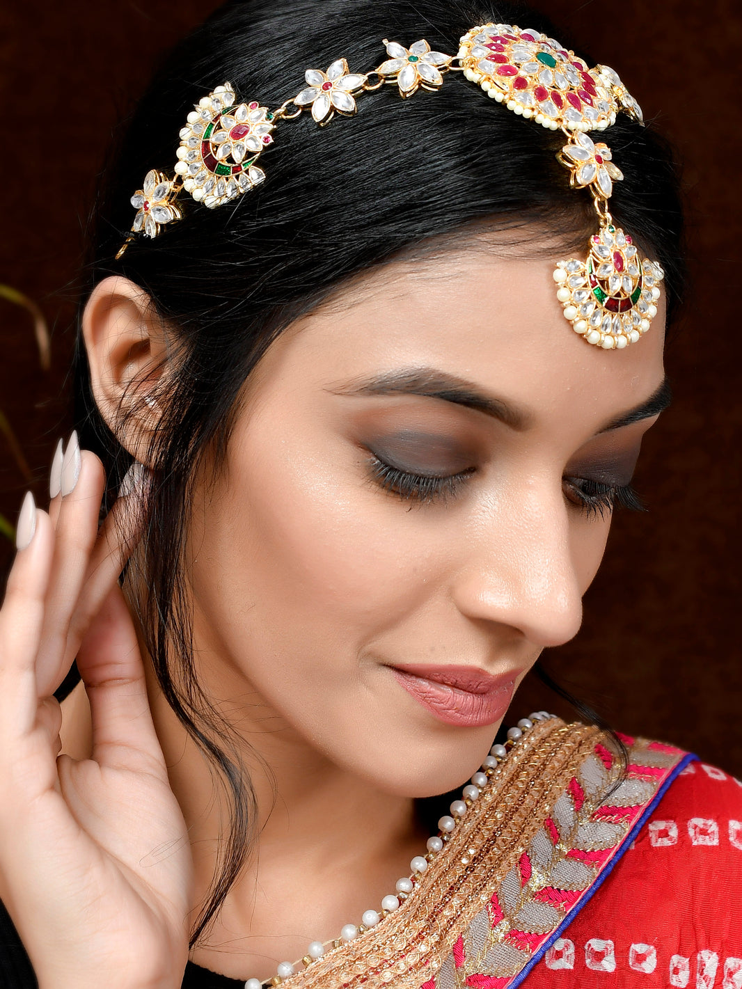 MathaPatti - Buy Latest Bridal Matha Patti online in India – Silvermerc ...