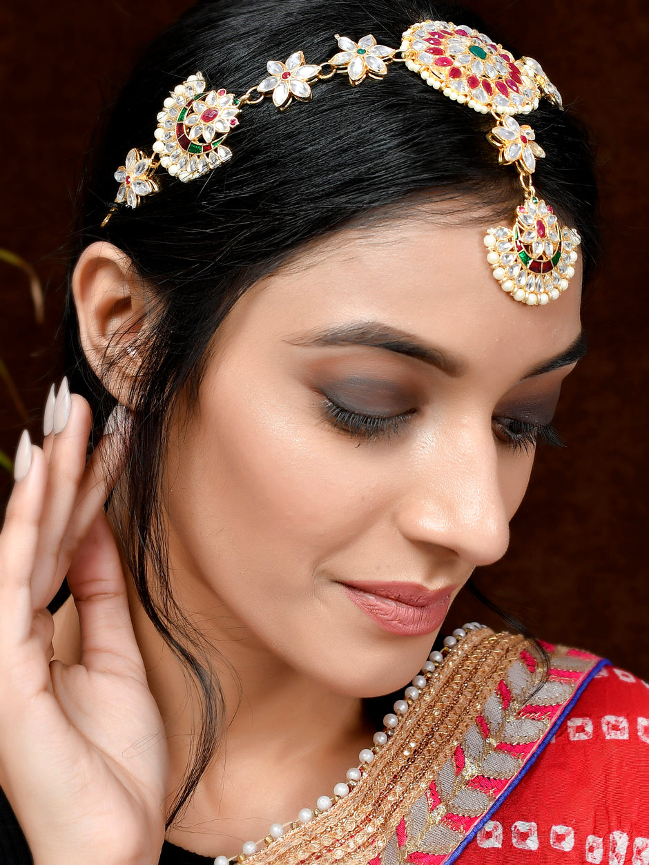 MathaPatti - Buy Latest Bridal Matha Patti online in India – Silvermerc ...